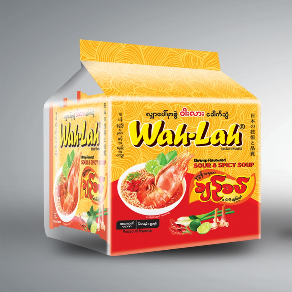 Wah lah Noodle Chin Sat ( 60g ) ( Multi Pack )